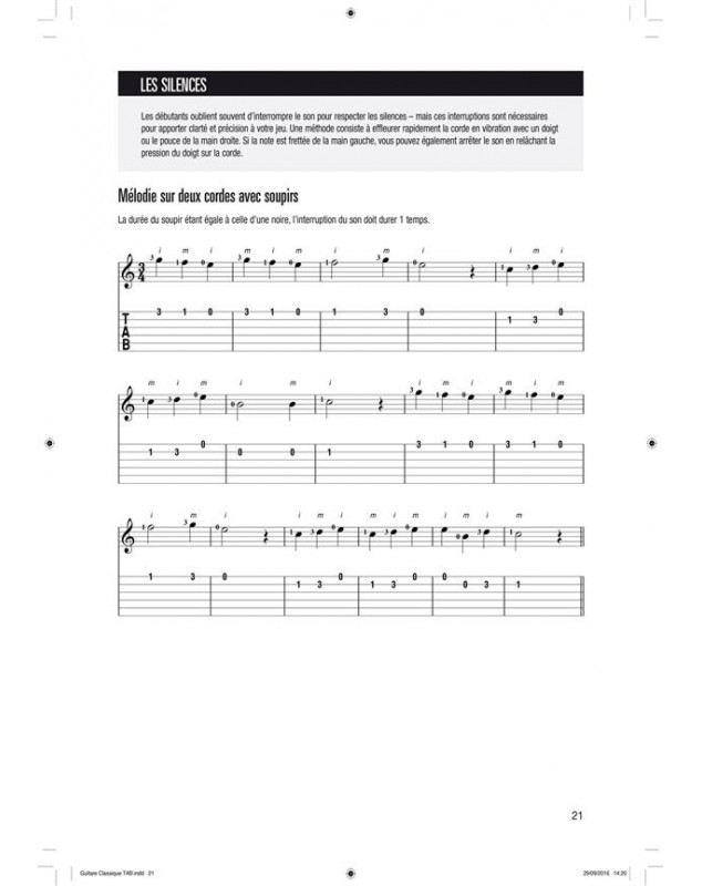 Paul Henry - Méthode de Guitare classique - Édition avec tablature ...