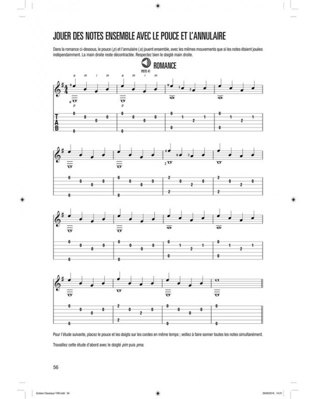 Paul Henry - Méthode de Guitare classique - Édition avec tablature ...