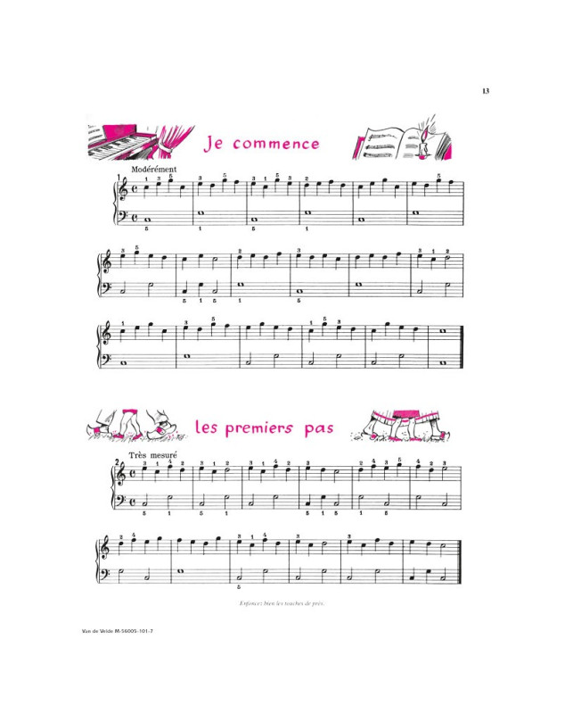 La Méthode Rose 1ère année (version traditionnelle) - Van de Velde